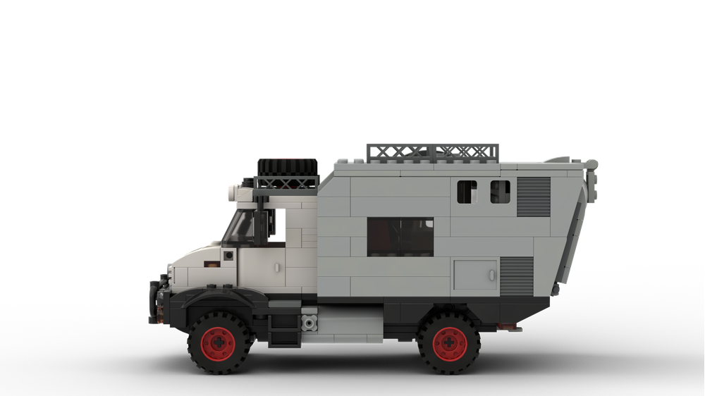 LEGO MOC UNIMOG camper by sc.brix | Rebrickable - Build with LEGO