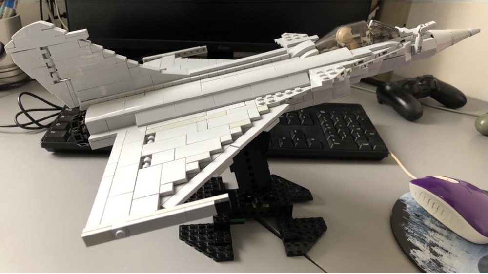 LEGO MOC LEGO Rafale M by brabusgle | Rebrickable - Build with LEGO