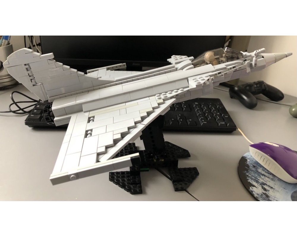 LEGO MOC LEGO Rafale M by brabusgle | Rebrickable - Build with LEGO
