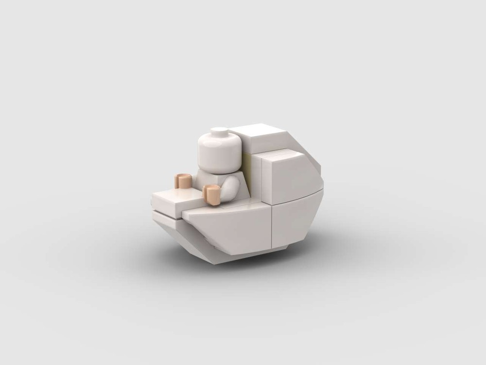 LEGO MOC Grogu's hover-pram by acj76 | Rebrickable - Build with LEGO