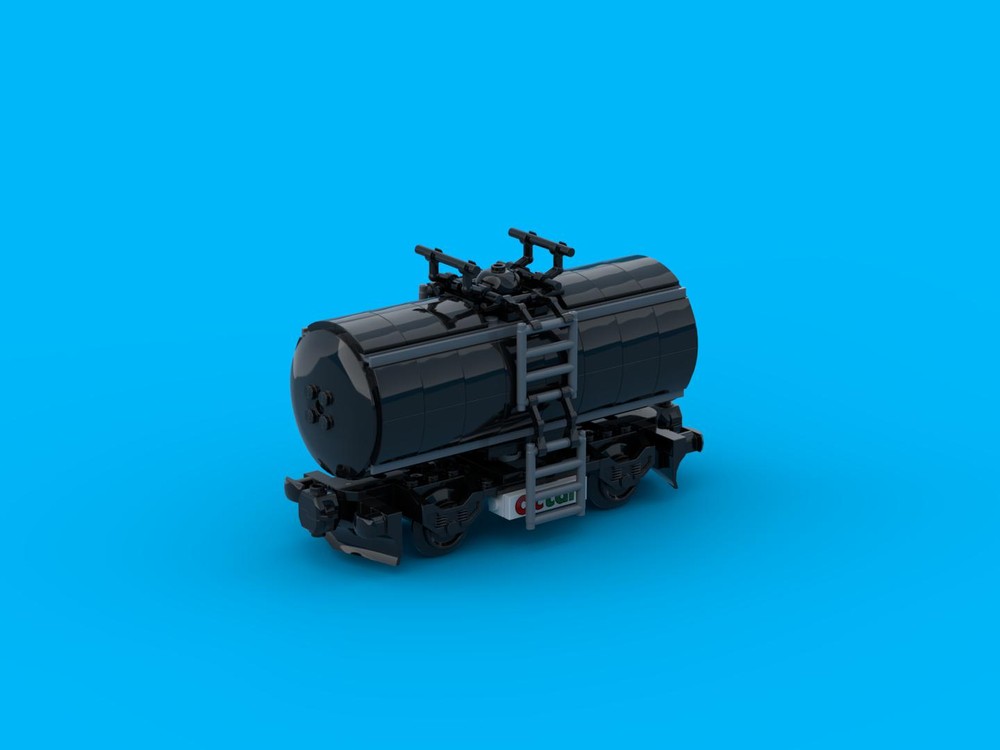 Lego Moc Octan Tanker Wagon By Basg Rebrickable Build With Lego