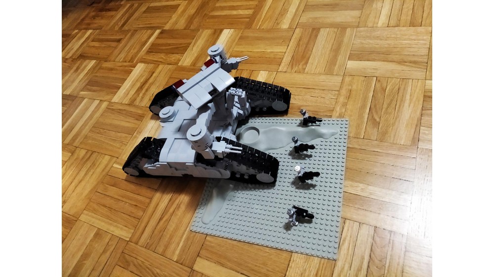 LEGO MOC Terminator HK Tank minifig scale by Pendra37 | Rebrickable ...
