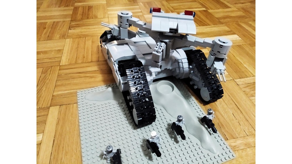 LEGO MOC Terminator HK Tank minifig scale by Pendra37 | Rebrickable ...