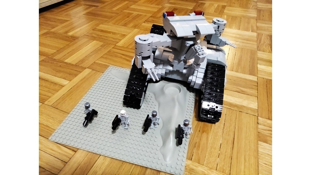 LEGO MOC Terminator HK Tank minifig scale by Pendra37 | Rebrickable ...