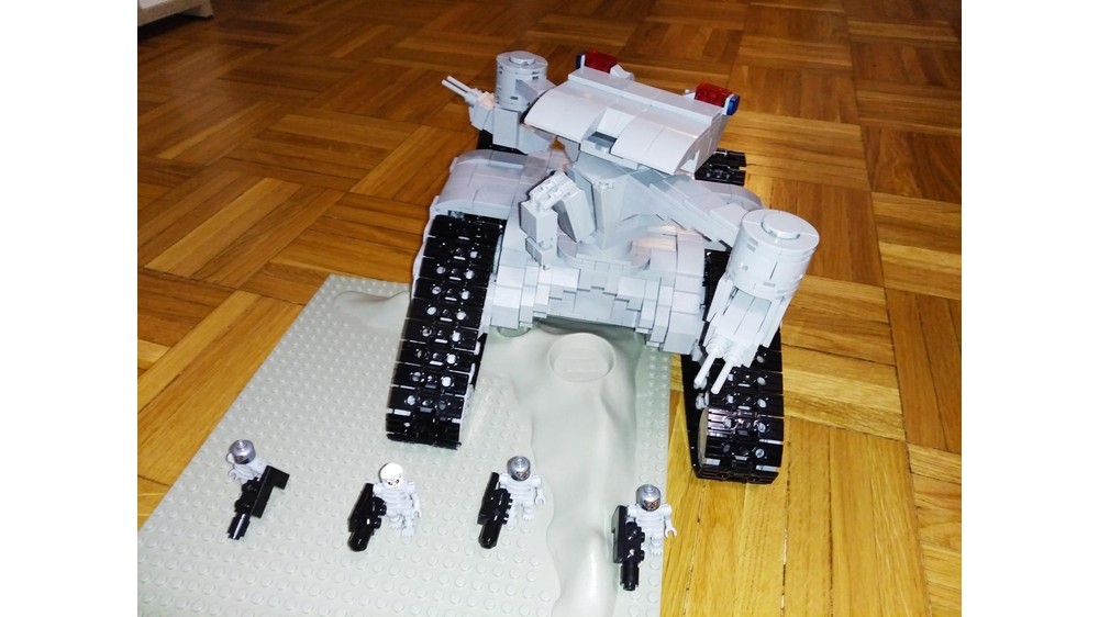LEGO MOC Terminator HK Tank minifig scale by Pendra37 | Rebrickable ...