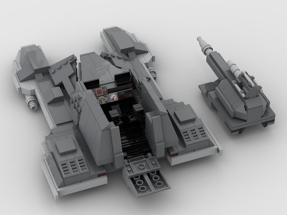 LEGO MOC 2-M Saber-class repulsor tank by ThrawnsRevenge | Rebrickable ...