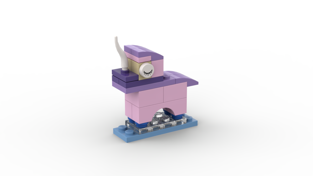 Lego Moc 10704 Unicorn By Lenarex Rebrickable Build With Lego