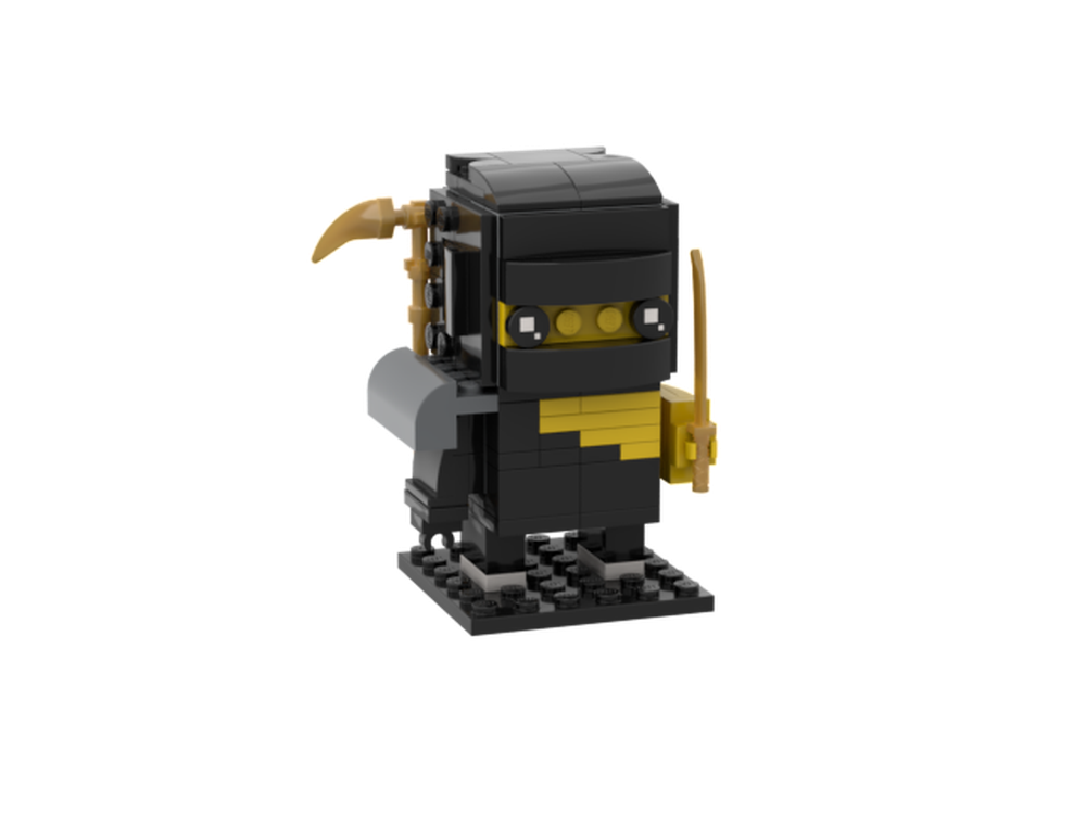 Lego Moc Brickhead Cole By Nl33 Rebrickable Build With Lego