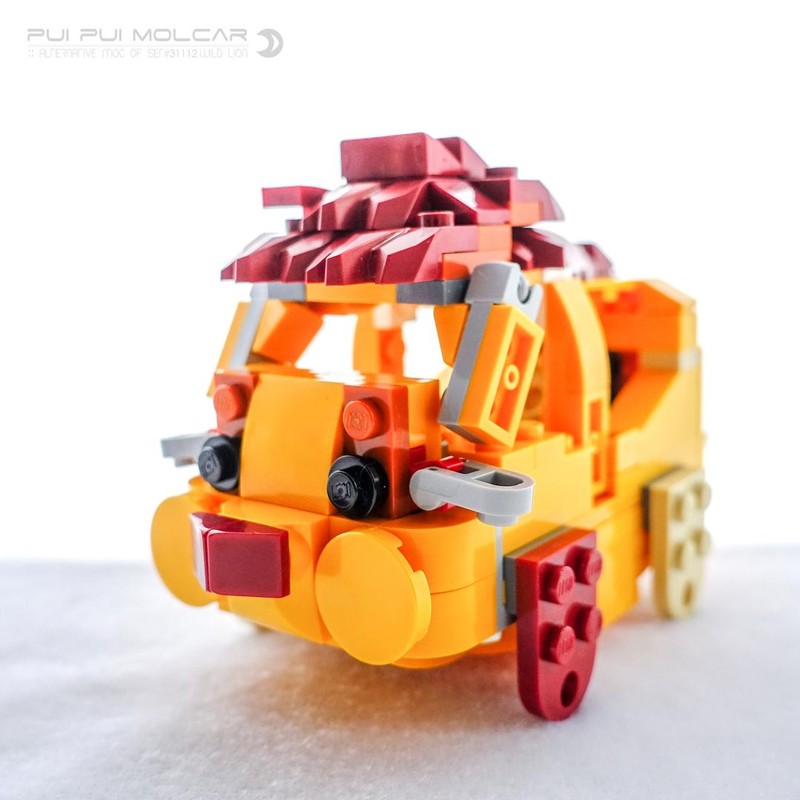 LEGO MOC Pui Pui Molcar by dvdliu | Rebrickable - Build with LEGO