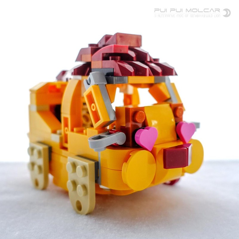LEGO MOC Pui Pui Molcar by dvdliu | Rebrickable - Build with LEGO