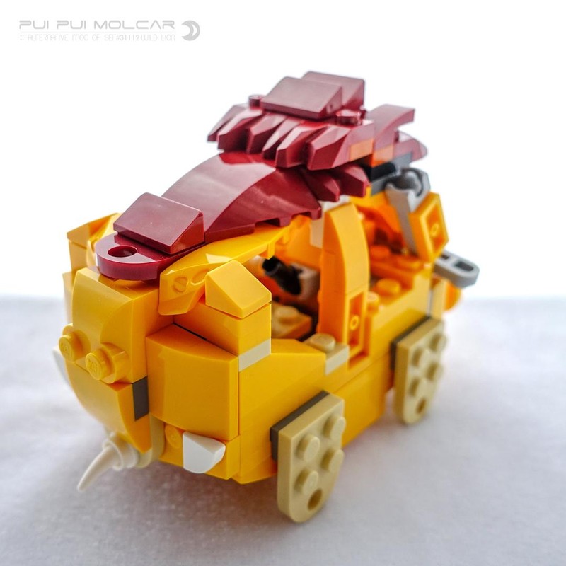 LEGO MOC Pui Pui Molcar by dvdliu | Rebrickable - Build with LEGO