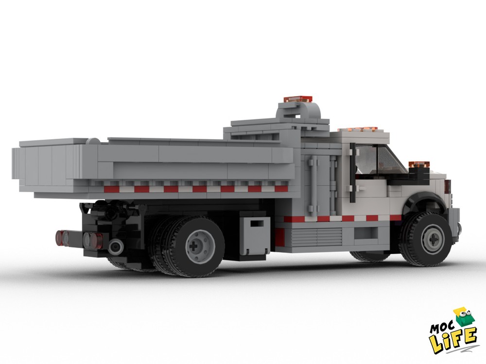 LEGO MOC Ram 3500 regular cab dually dumper by MocLife | Rebrickable ...
