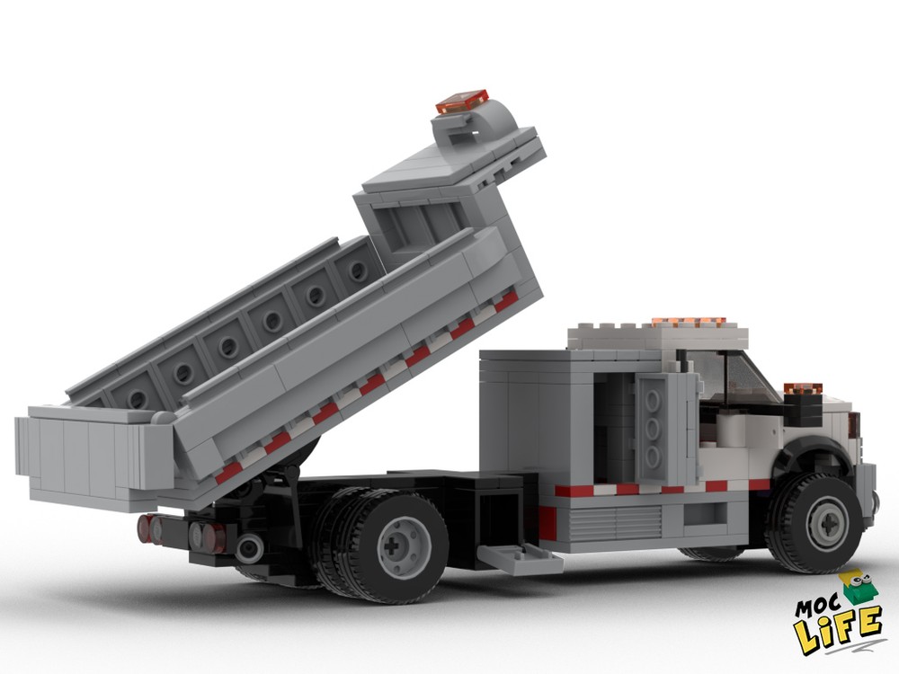 LEGO MOC Ram 3500 regular cab dually dumper by MocLife | Rebrickable ...