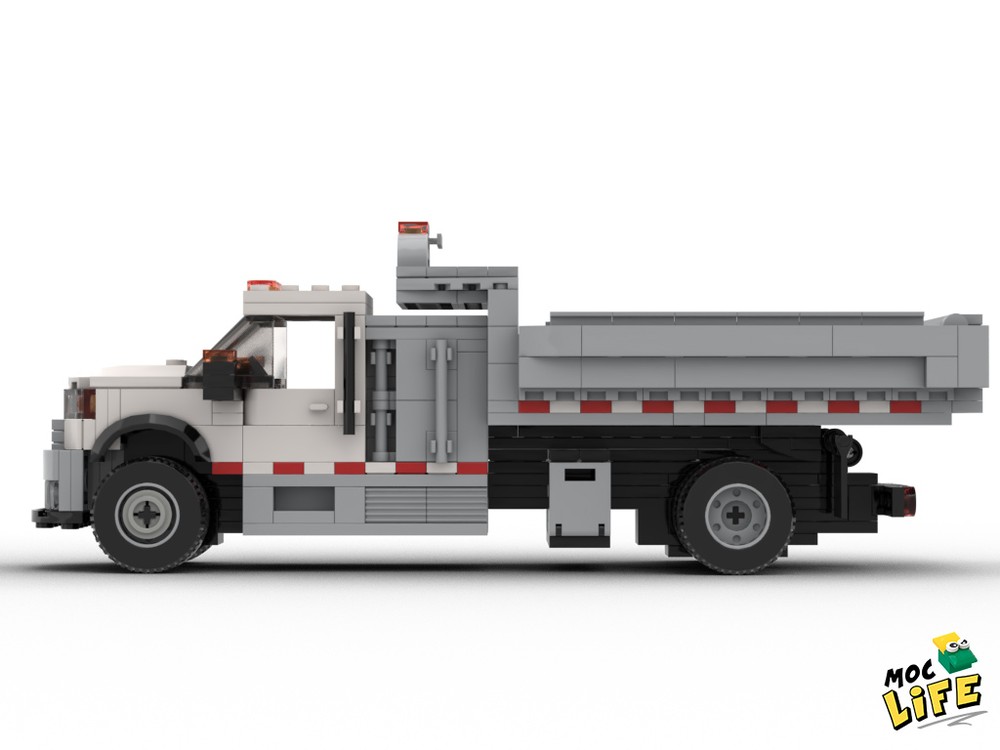 LEGO MOC Ram 3500 regular cab dually dumper by MocLife | Rebrickable ...