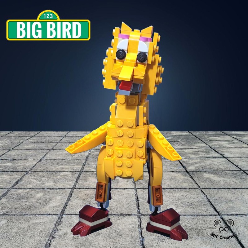 LEGO MOC-64883 Big Bird by bbchai | Rebrickable - Build with LEGO