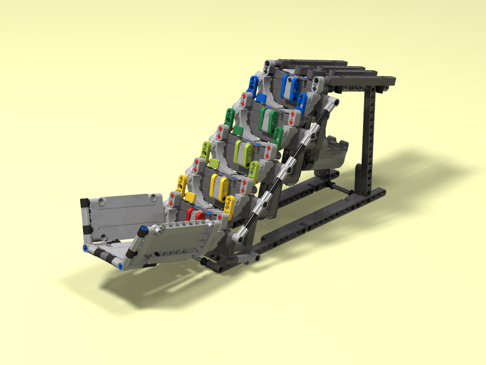 Lego Moc Gbc Servo Sweeper By 9vsystem Rebrickable Build With Lego
