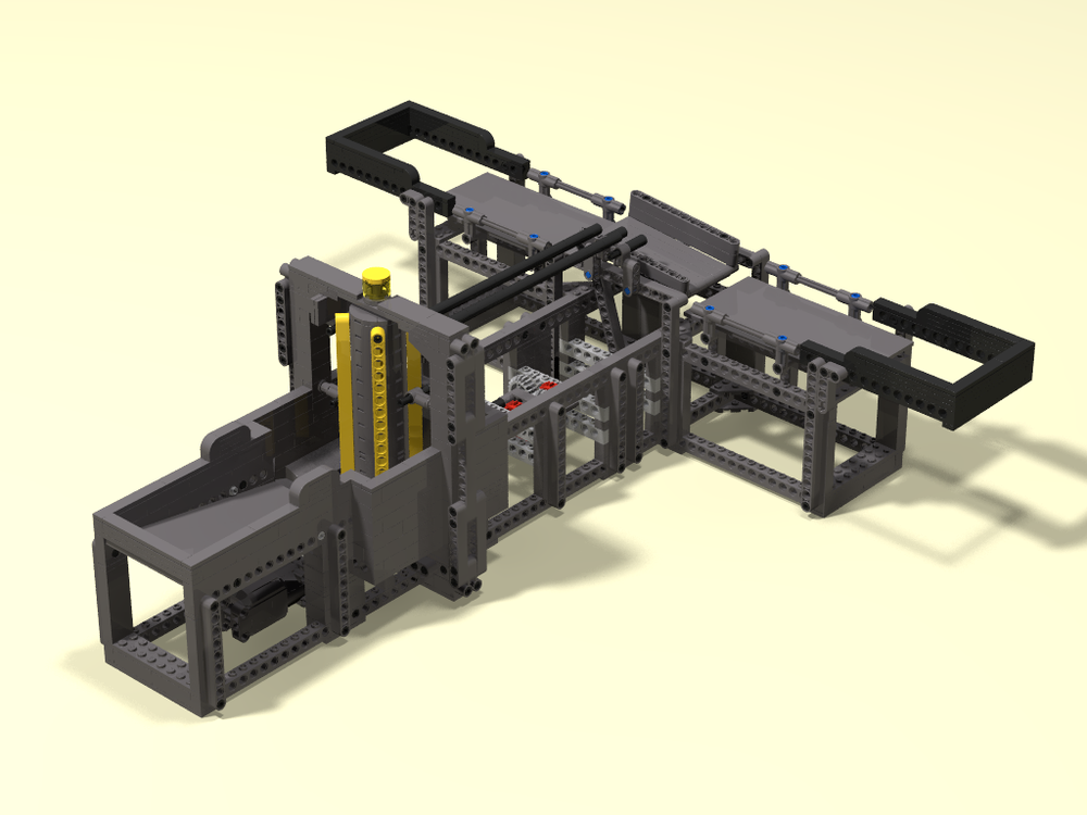 LEGO MOC GBC stream splitter by 9vsystem | Rebrickable - Build with LEGO
