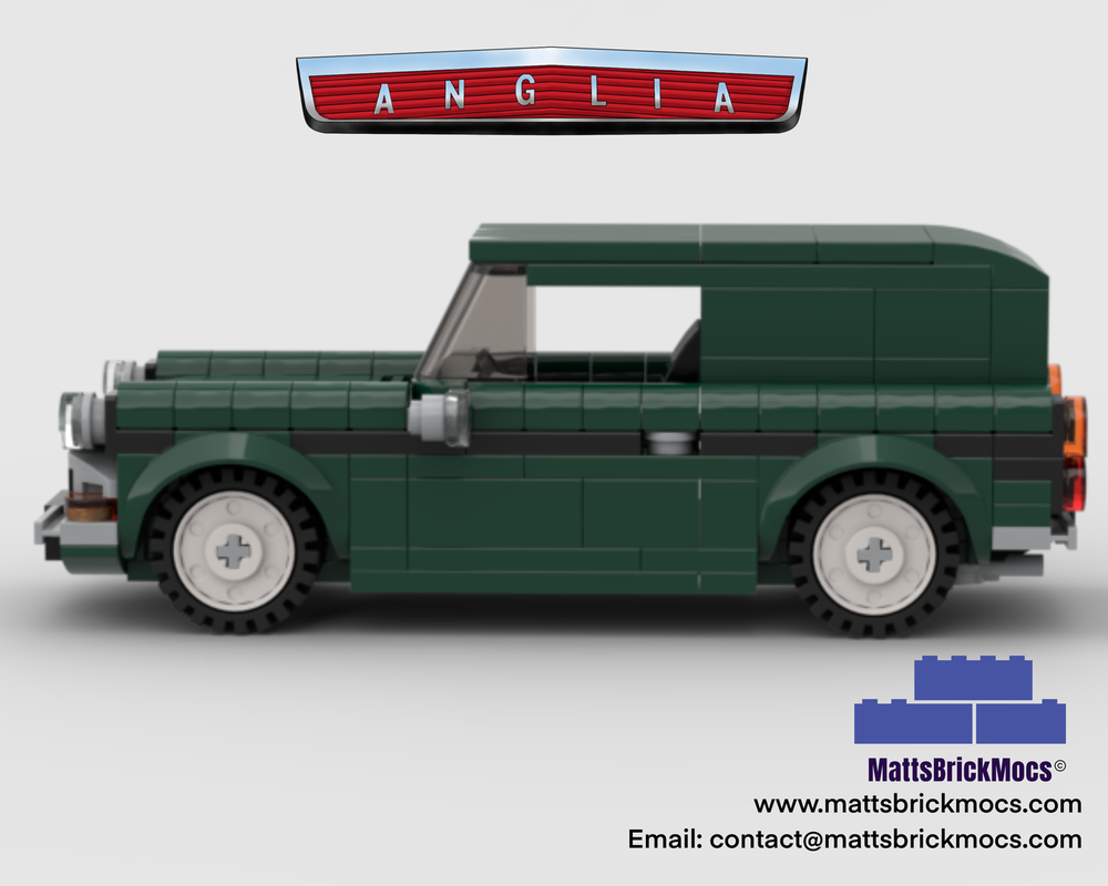 LEGO MOC 1967 Ford Anglia Van by Mattsbrickmocs | Rebrickable - Build ...