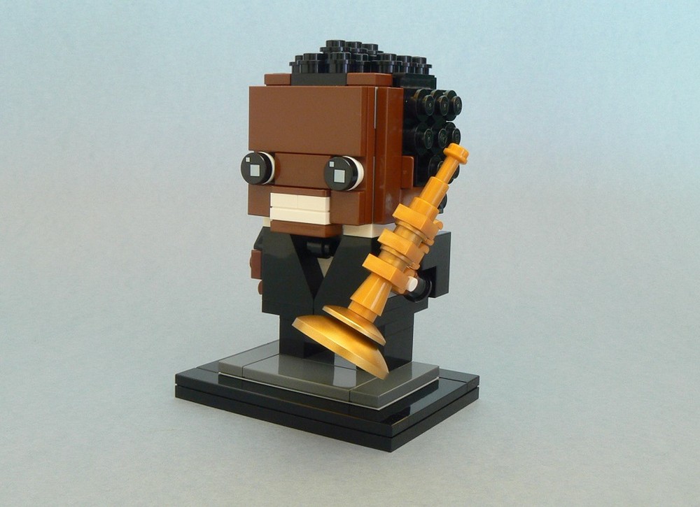 LEGO MOC Louis Armstrong by JK_Studio | Rebrickable - Build with LEGO