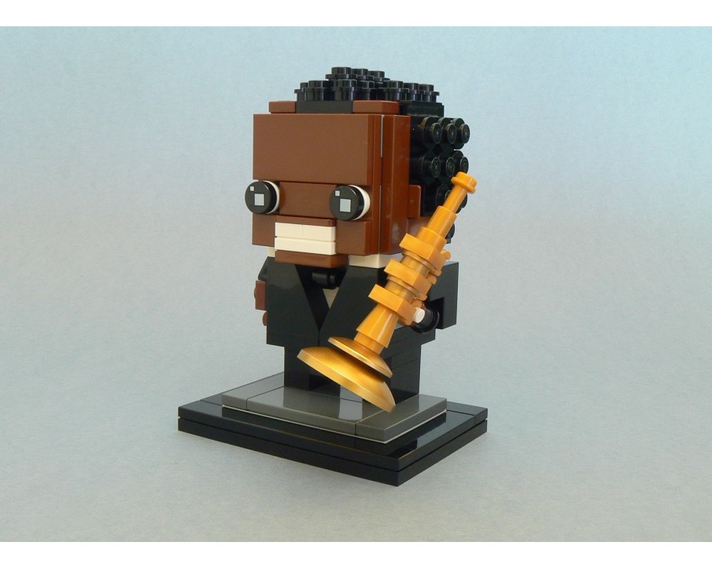 LEGO MOC Louis Armstrong by JK_Studio | Rebrickable - Build with LEGO