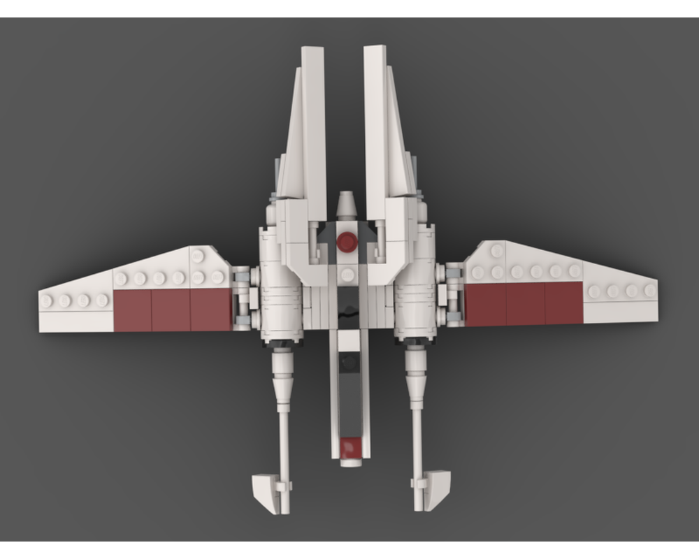 LEGO MOC Micro-Scale Jedi Vector Starfighter by Double-A_Bricks ...