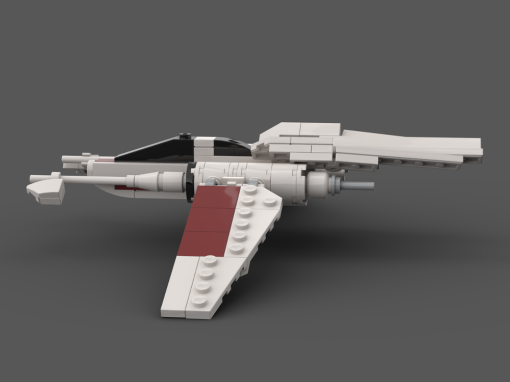 LEGO MOC-64982 Micro-Scale Jedi Vector Starfighter by Double-A_Bricks ...