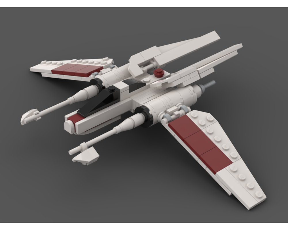 LEGO MOC Micro-Scale Jedi Vector Starfighter by Double-A_Bricks ...