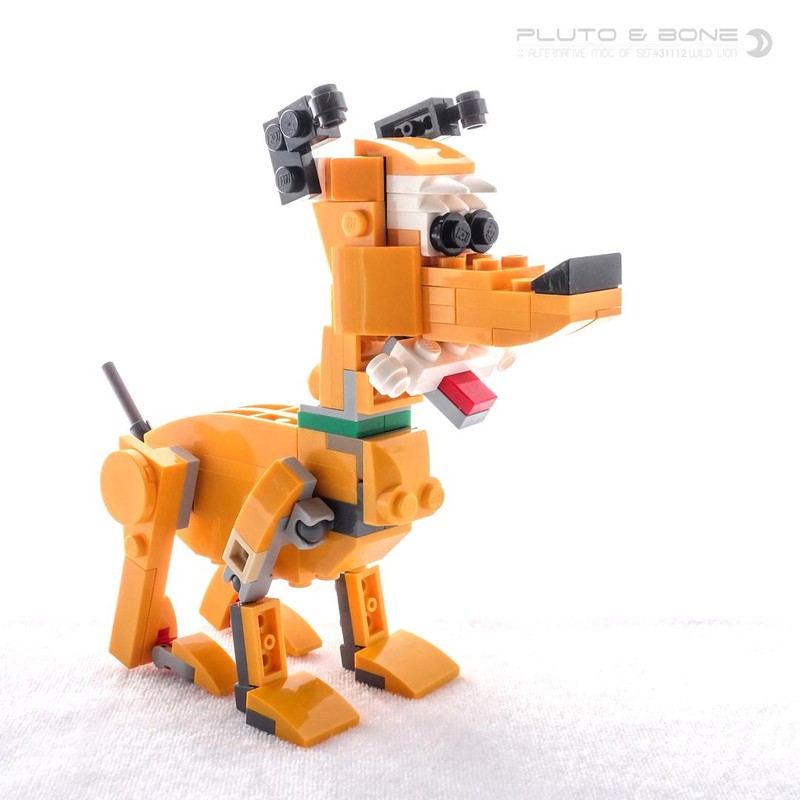 LEGO MOC Pluto & Bone by dvdliu | Rebrickable - Build with LEGO