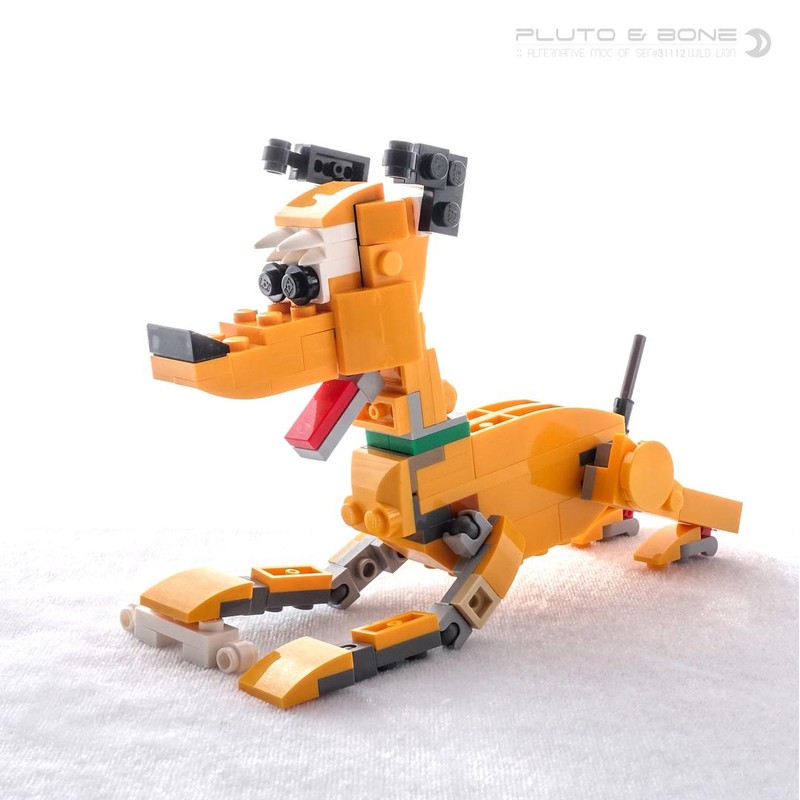 LEGO MOC-64985 Pluto & Bone by dvdliu | Rebrickable - Build with LEGO
