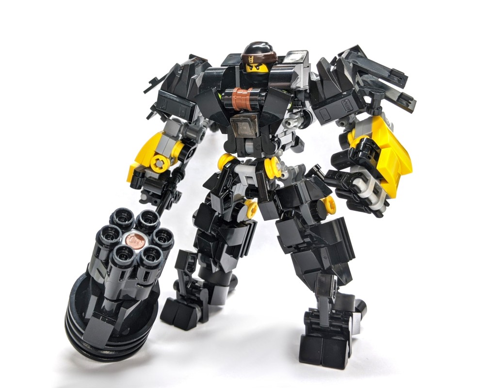 LEGO MOC LMH Frame - Cole's Suit by LegoMechable | Rebrickable - Build ...
