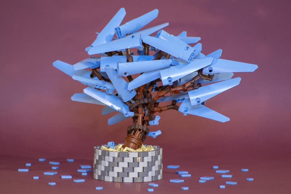 Lego Moc Technic Bonsai By Silenwin Rebrickable Build With Lego