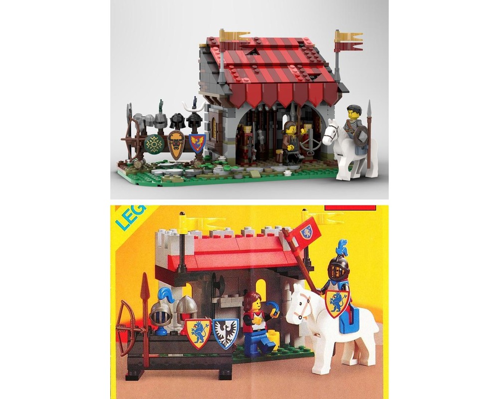 LEGO MOC The Armor Shop Reimagined by BraveBraveConcorde | Rebrickable ...