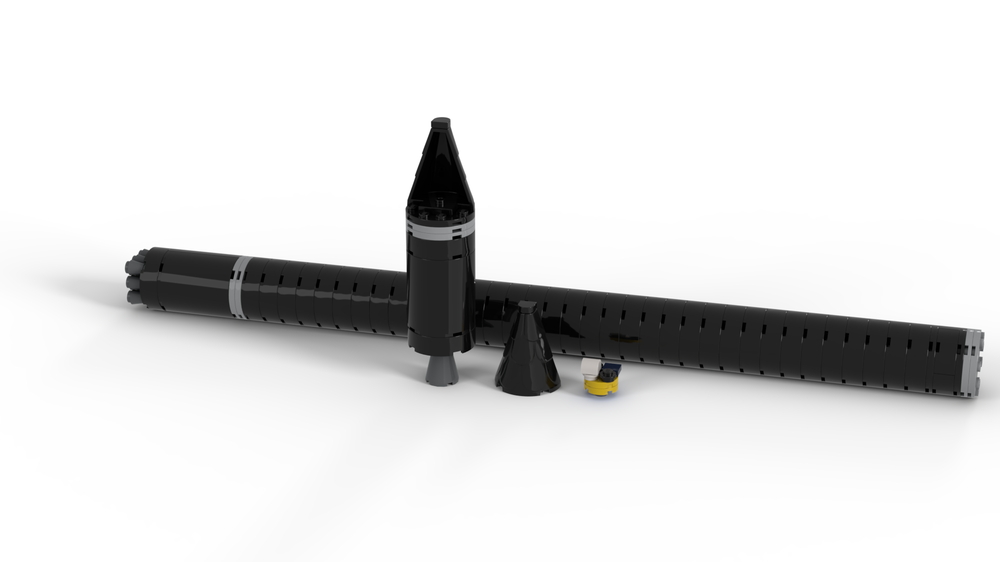 Lego Moc Rocketlab Electron V3 By Cosmictemplar Rebrickable Build