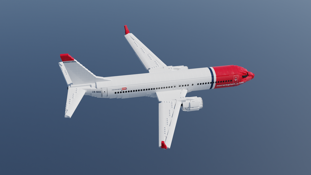 LEGO MOC Lego 737 by Syr1ncs | Rebrickable - Build with LEGO