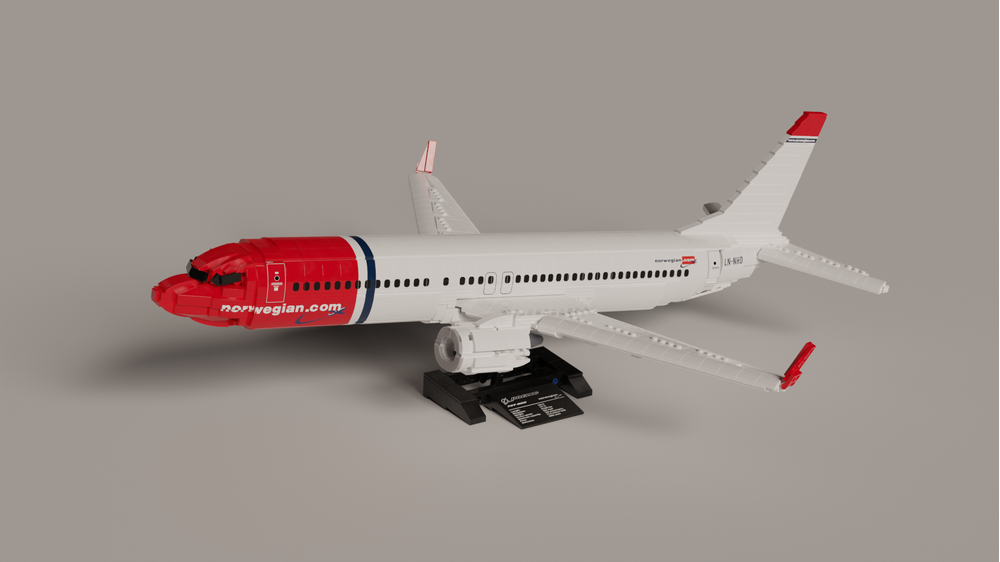LEGO MOC Lego 737 by Syr1ncs | Rebrickable - Build with LEGO