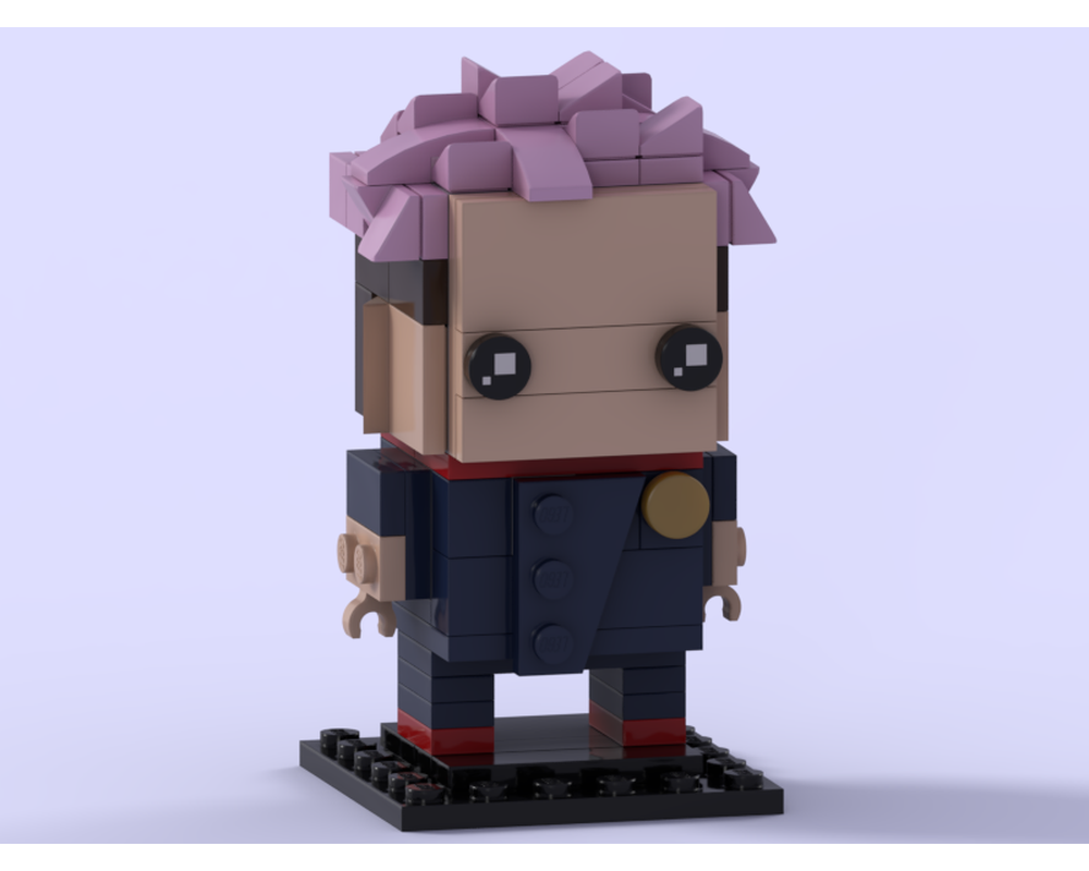 LEGO MOC Yuji Itadori - Jujutsu Kaisen BrickHeadz by AnimeBricks4 ...