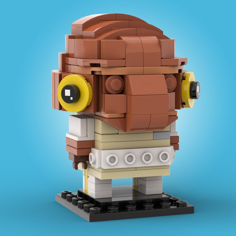 LEGO MOC Admiral Ackbar by custominstructions | Rebrickable - Build ...