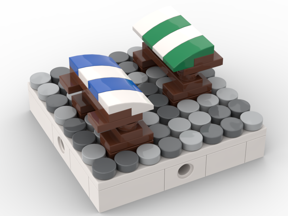Lego Moc Winter Village Market 2 By Serenity Rebrickable Build With