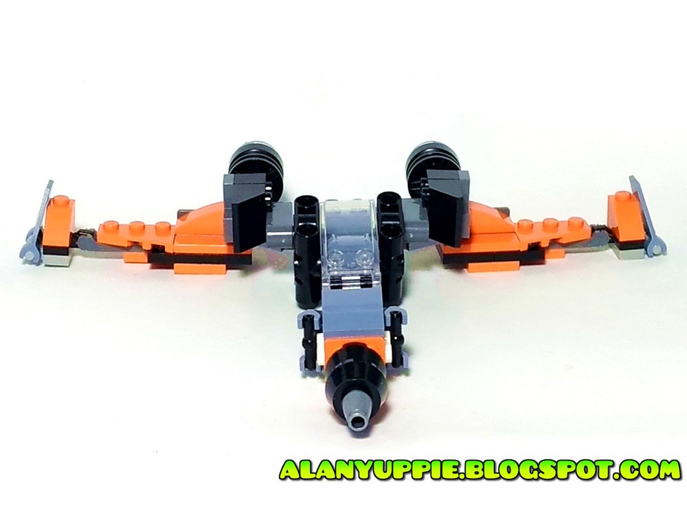 LEGO MOC Transformer Dronebot version 2 from LEGO Creator set 31111 ...