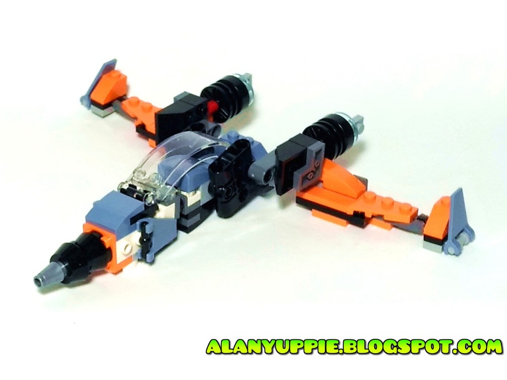 LEGO MOC Transformer Dronebot version 2 from LEGO Creator set 31111 ...