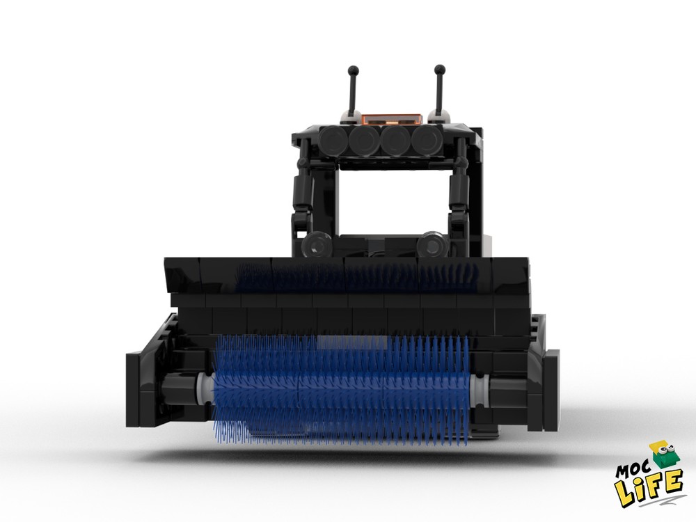 LEGO MOC Bobcat Toolcat 5600 sweeper by MocLife | Rebrickable - Build ...