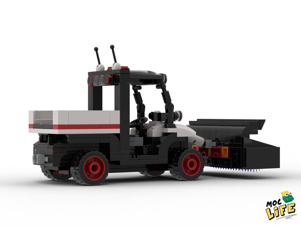 LEGO MOC Bobcat Toolcat 5600 sweeper by MocLife | Rebrickable - Build ...