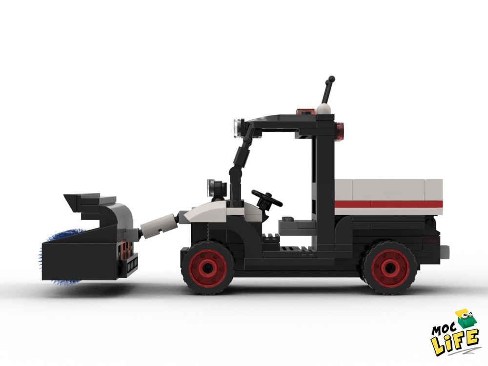 LEGO MOC Bobcat Toolcat 5600 sweeper by MocLife | Rebrickable - Build ...