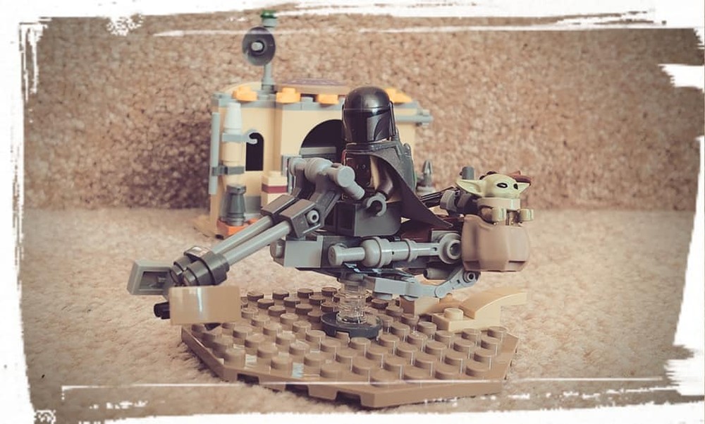 LEGO MOC Mando's Speederbike by SornReed | Rebrickable - Build with LEGO