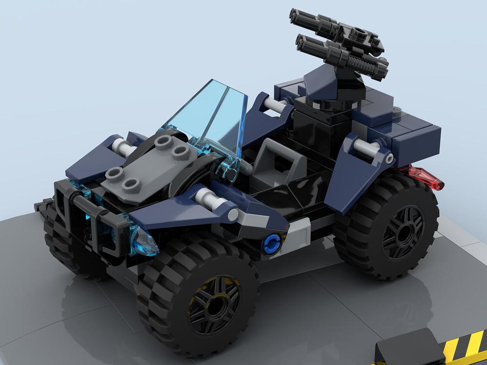 Lego Moc Assault Quad By Bassdj Rebrickable Build With Lego