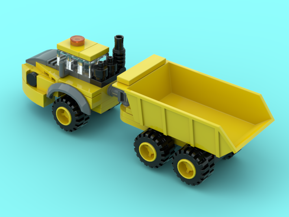 LEGO MOC Volvo A60H by Brickin Tom | Rebrickable - Build with LEGO