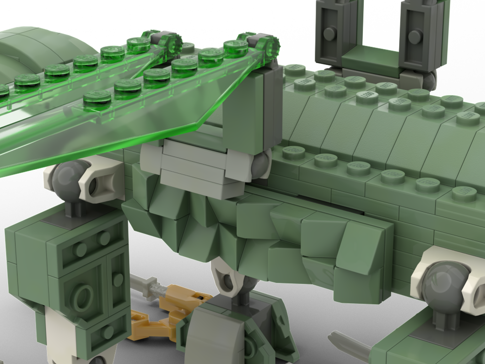 LEGO MOC Dragon by 10greg | Rebrickable - Build with LEGO