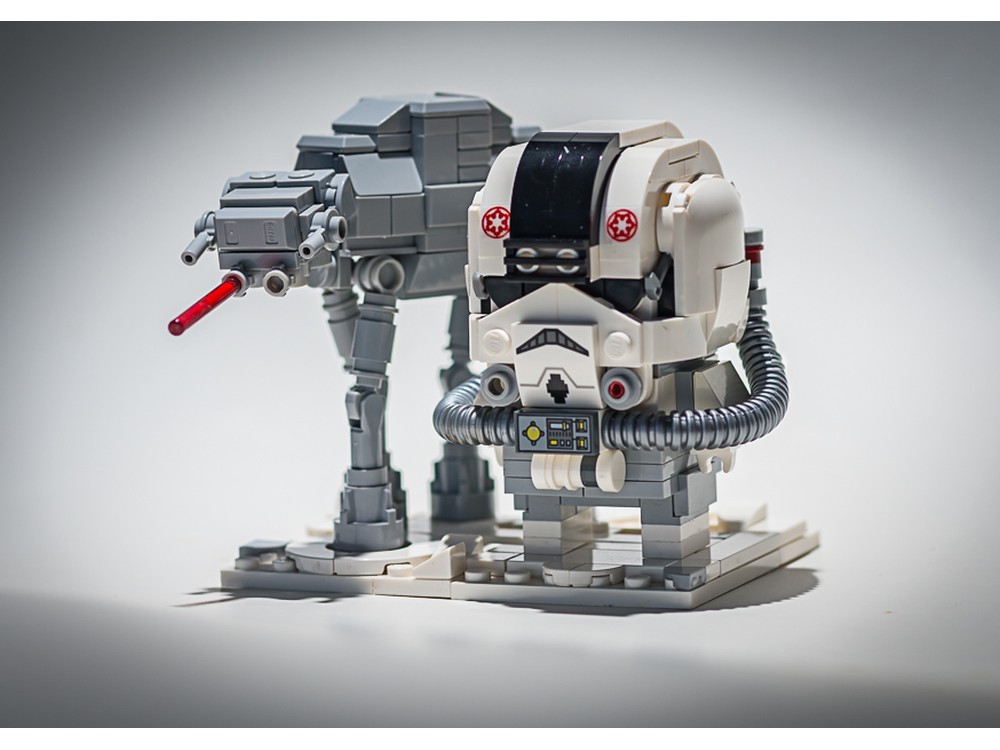 LEGO MOC ATAT Driver Brickheadz by cdn | Rebrickable - Build with LEGO