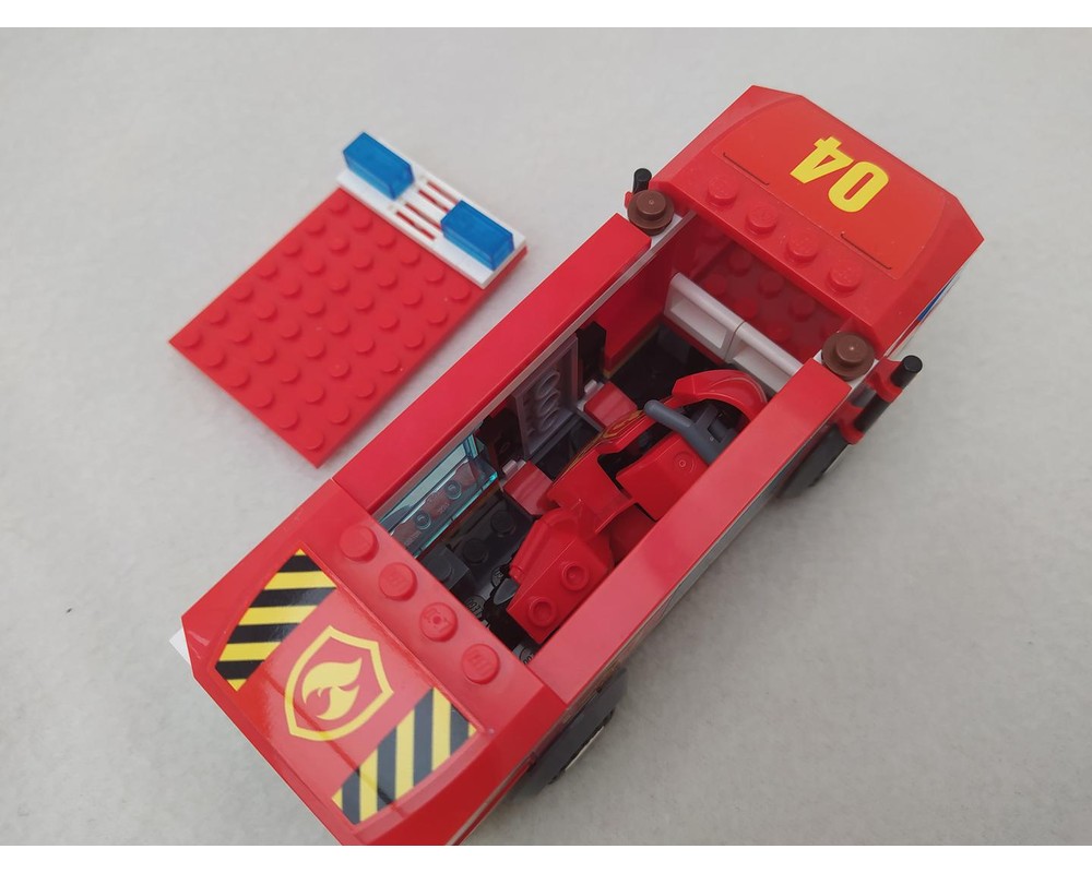 LEGO MOC 60214 Fire Command by thekitchenscientist | Rebrickable ...