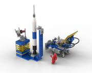 LEGO Set 483-1 Alpha-1 Rocket Base (1979 Space > Classic Space ...